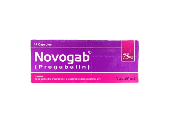 Novogab 75mg Cap