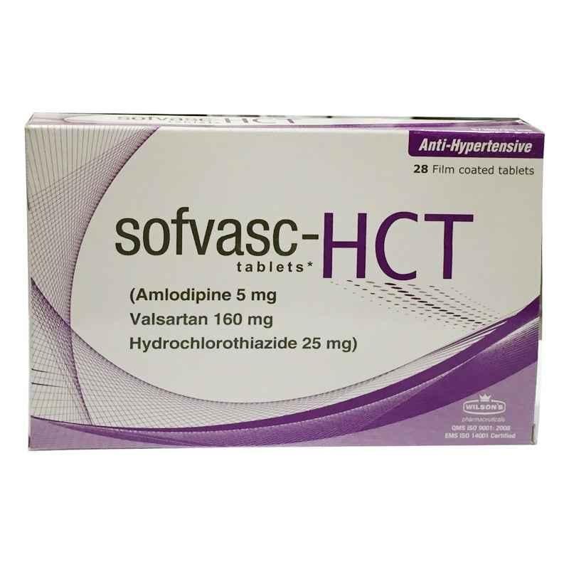 Sofvasc Hct 5/160/25mg Tab