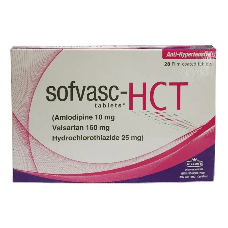 Sofvasc Hct 10/160/25mg Tab