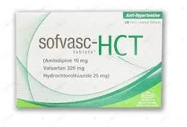Sofvasc Hct 10/320/25mg Tab