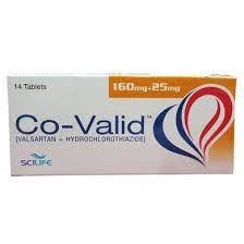 Co Valid 160/25mg Tablet